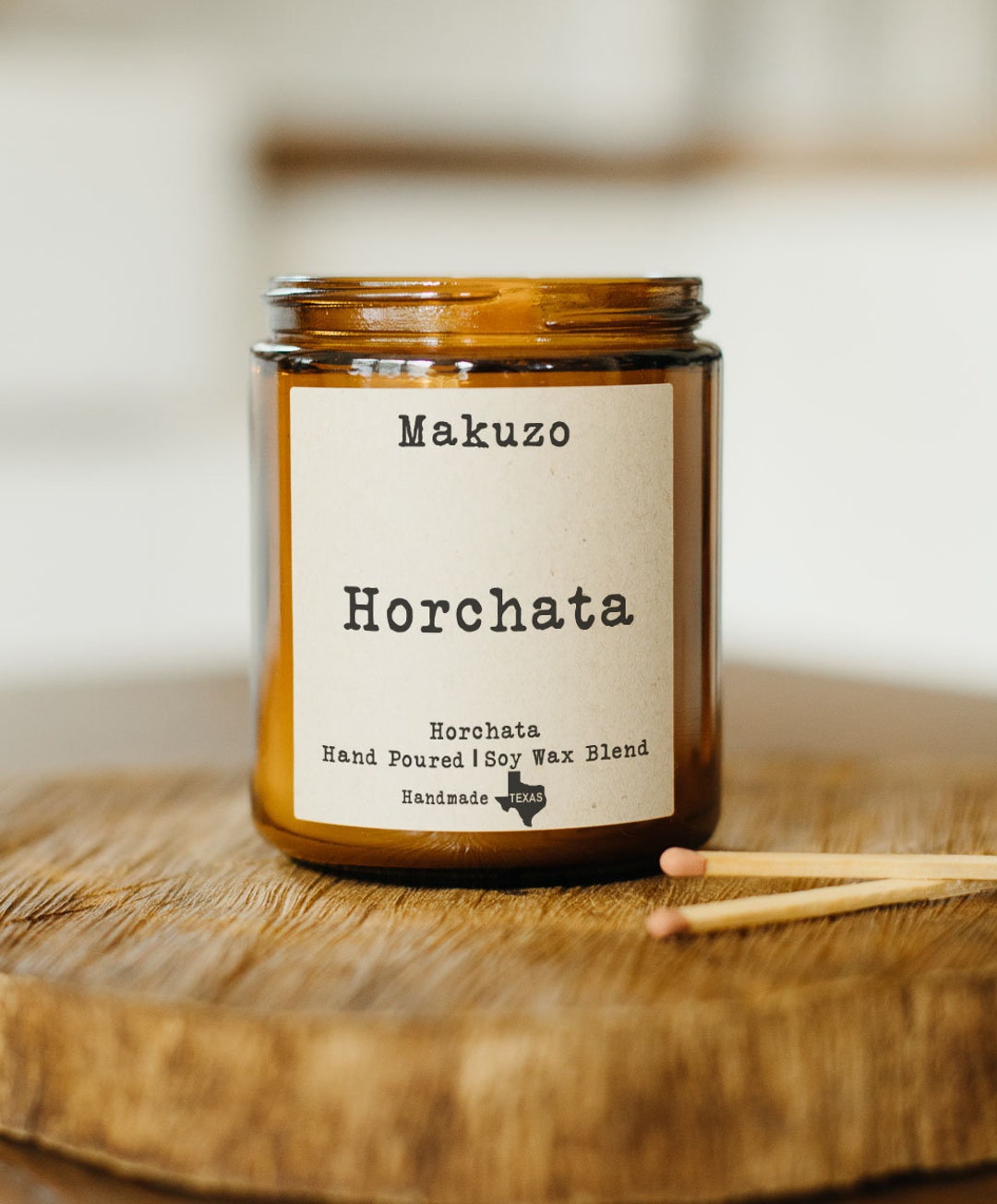 Horchata Wood Wick Candle | Mexican Candle | Hispanic Inspired Candle ...