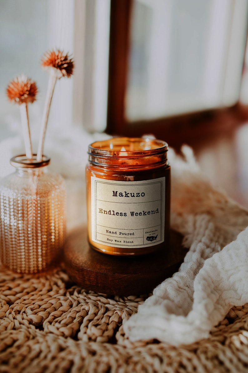 Endless Weekend | Wood Wick Candle | Crackling Candle | Scented Candle ...