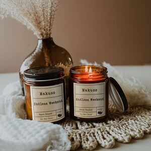 Endless Weekend | Wood Wick Candle | Crackling Candle | Scented Candle ...