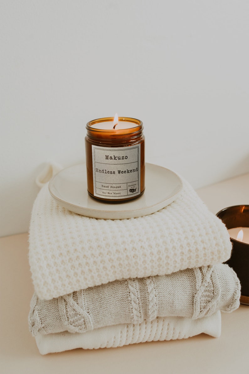 Endless Weekend | Wood Wick Candle | Crackling Candle | Scented Candle ...