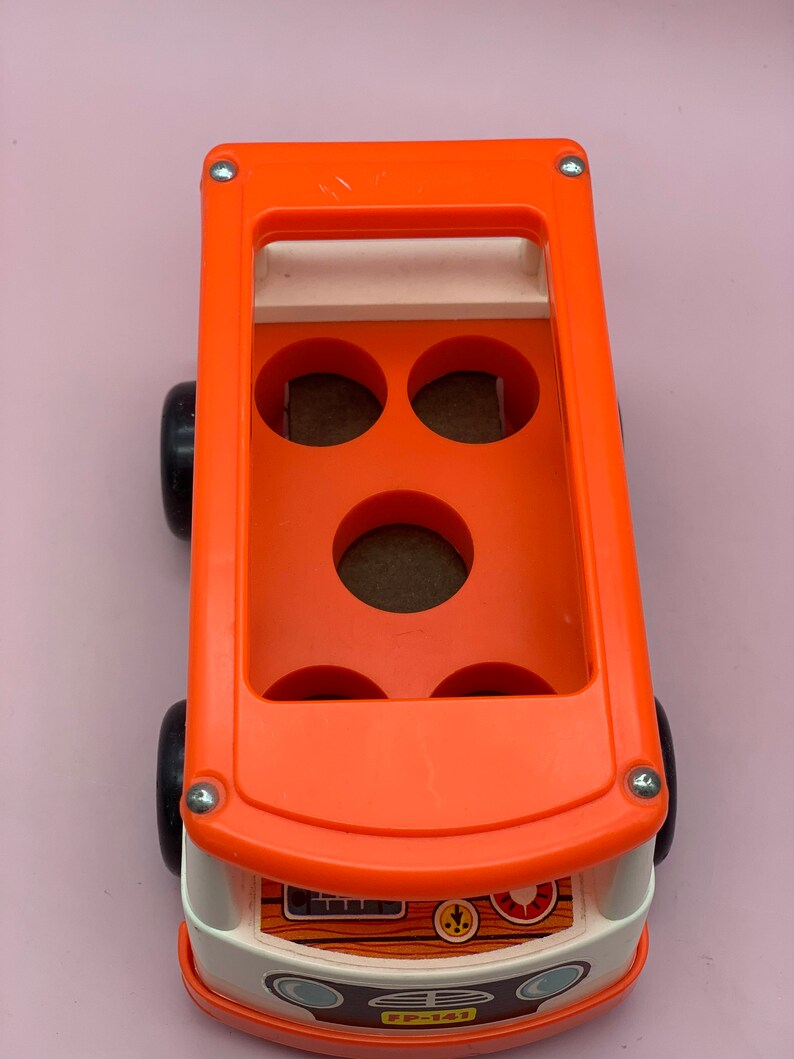 Vintage Fisher Price Mini Van Toy 1960s Retro 1960s | Etsy