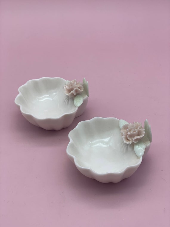 Sea Shell with Roses Salt Cellars , Ardalt Lenwile Ve… - Gem