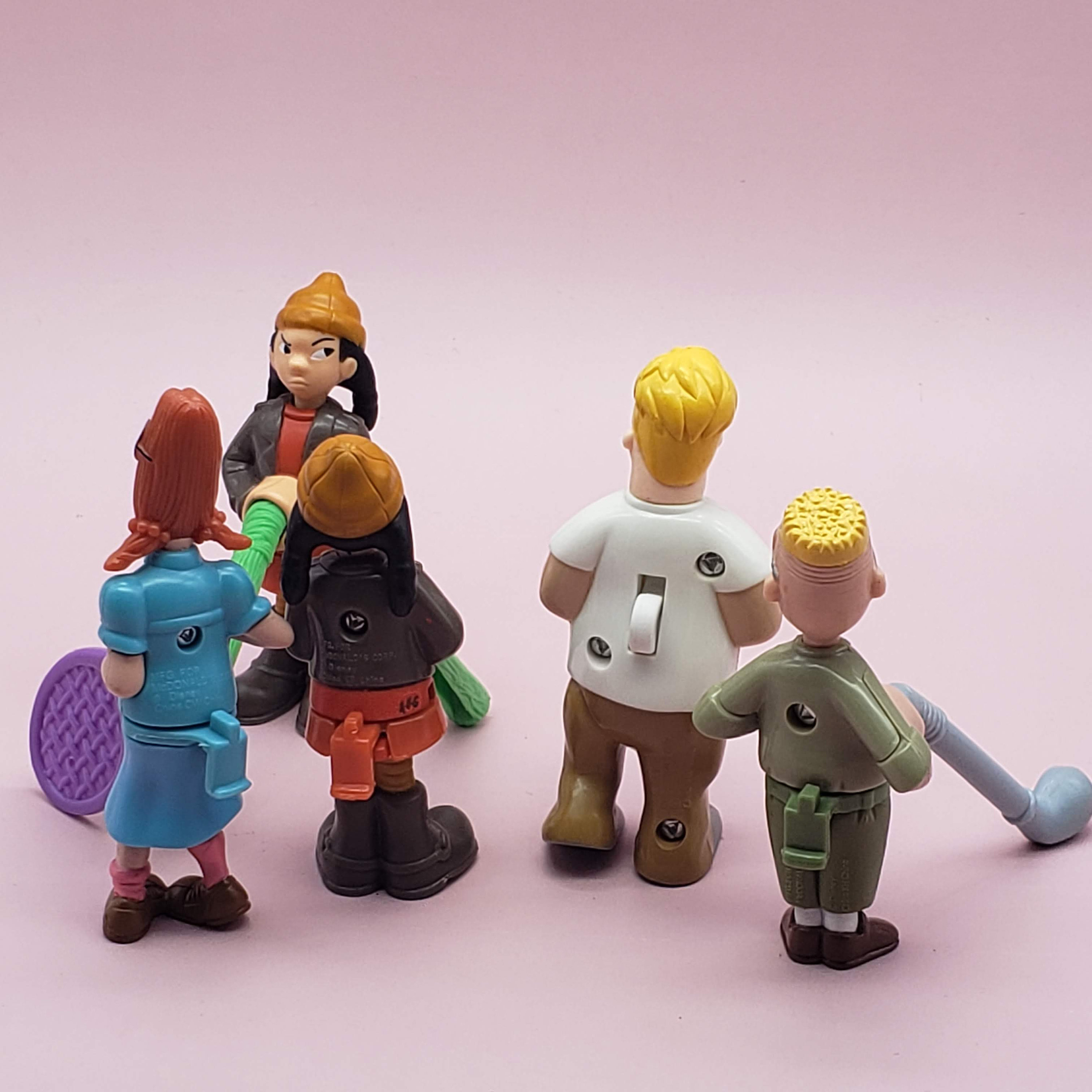 Vintage Recess , Plastic Figurine, Collectible Figurine 1990s Children ...