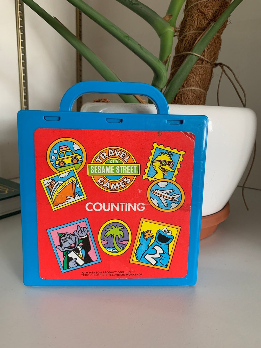 1990 Sesame Street Travel Games, Incomplete/for Parts, How Many ...