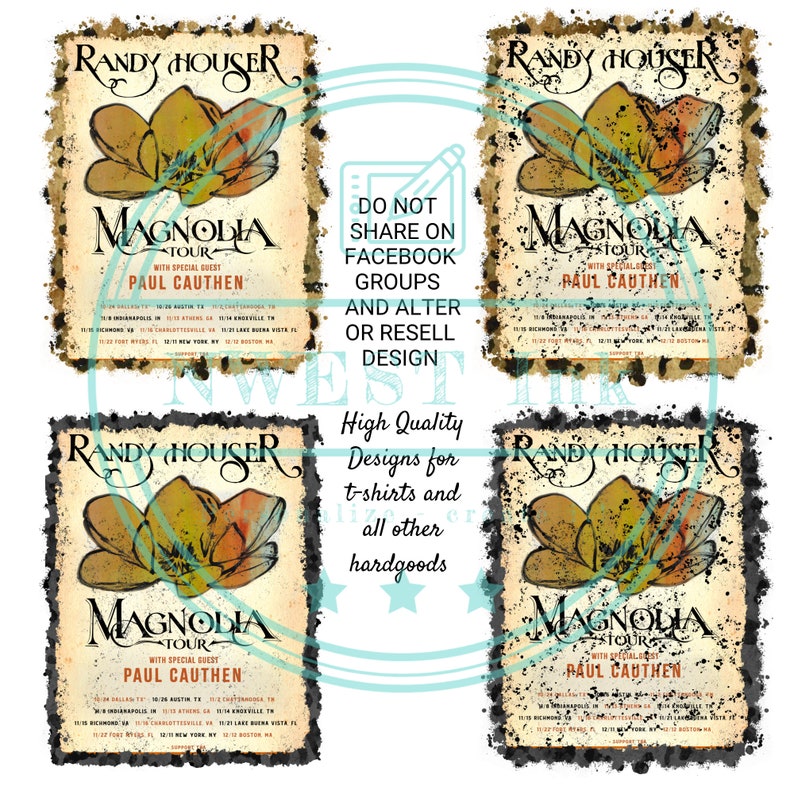 Country Western Pop Music Gig Poster Digital Download | Etsy