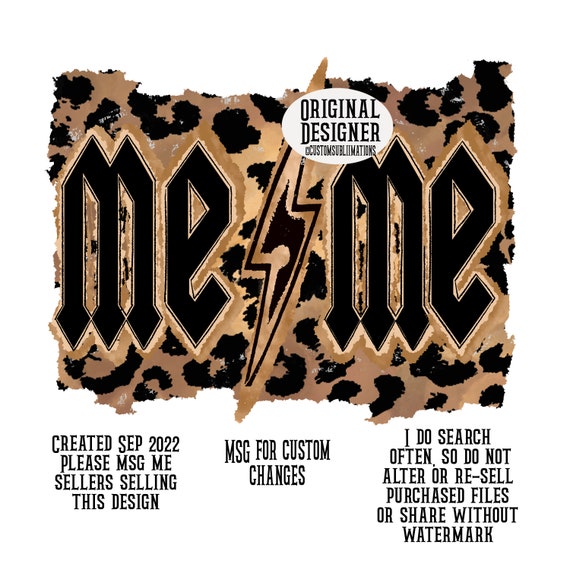 Meme Leopard Png Sublimation Designs Download - Etsy