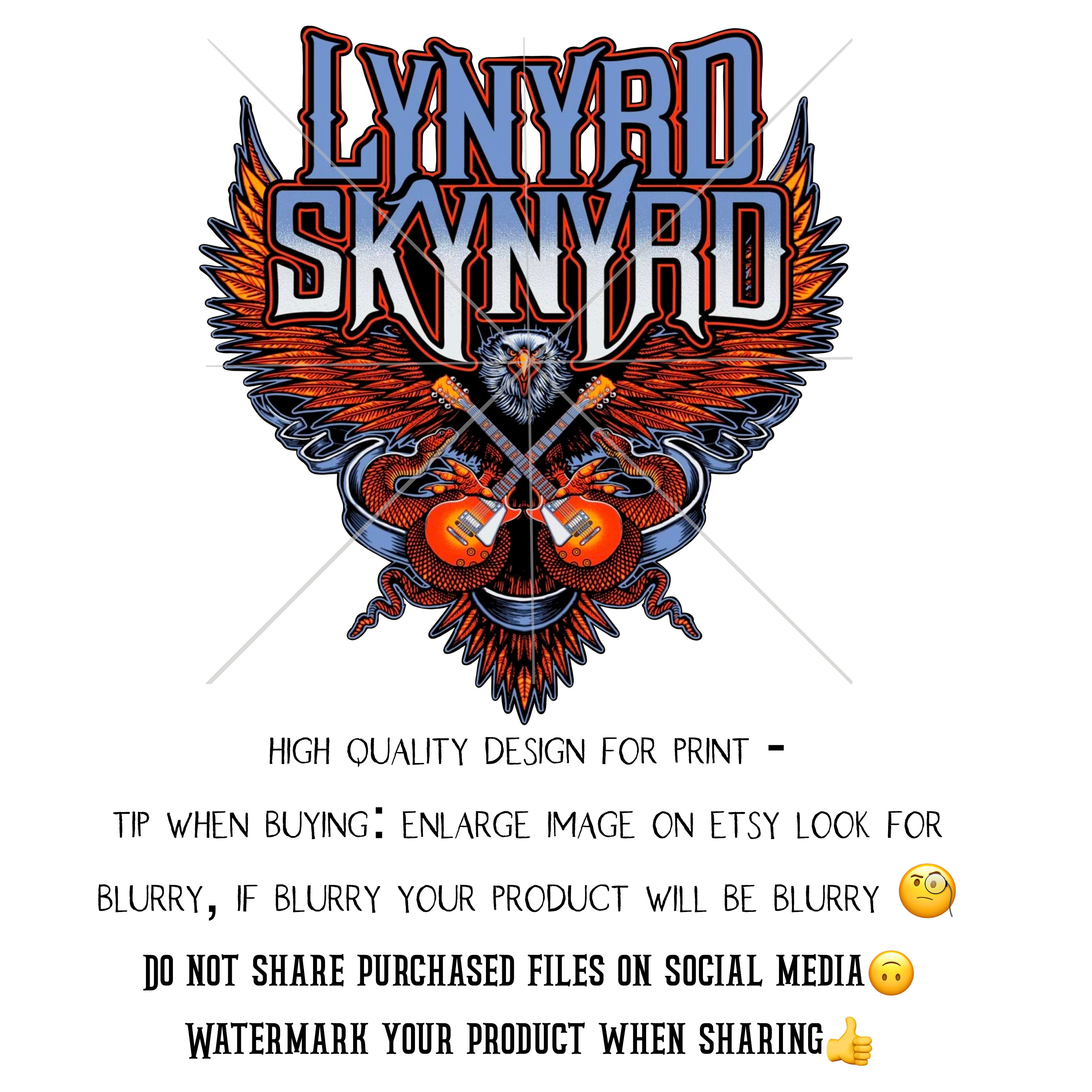 Hard Southern Rock and Roll Music Band Png File for Sublimation Designs ...