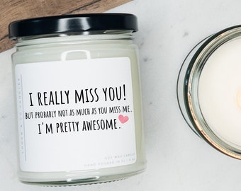 I Miss You Candle | Etsy