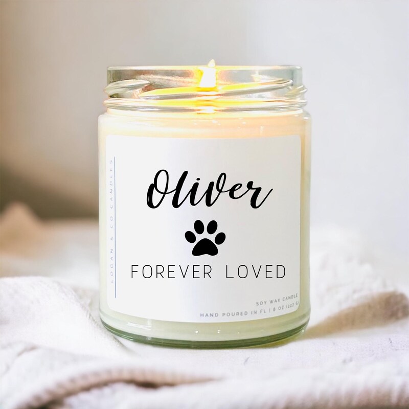 Dog Candle - Etsy