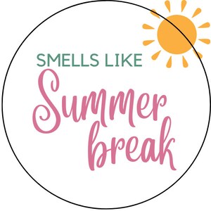 Set of 5 Tins, Smells Like Summer Break, Gift for Teacher, Teacher Gift ...