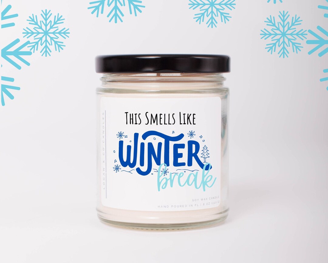 Smells Like Winter Break Christmas Gift for Teacher End of - Etsy