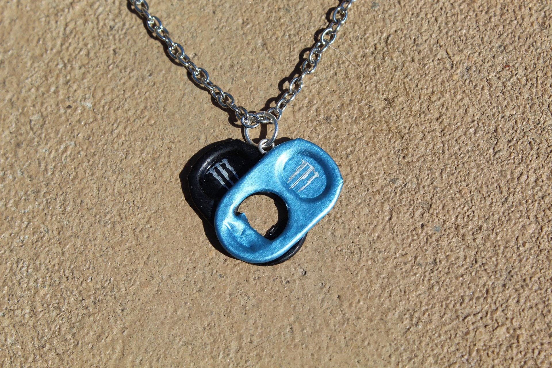 Monster Can Tab Heart Necklace 2024 www.alhudapk