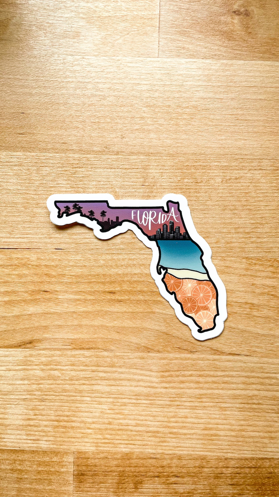 3 Florida Vinyl Sticker State Stickers Waterproof - Etsy