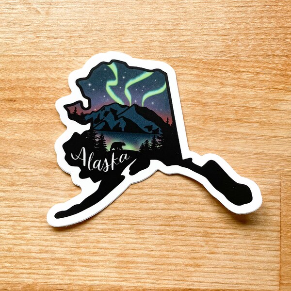 Alaska Sticker - Etsy