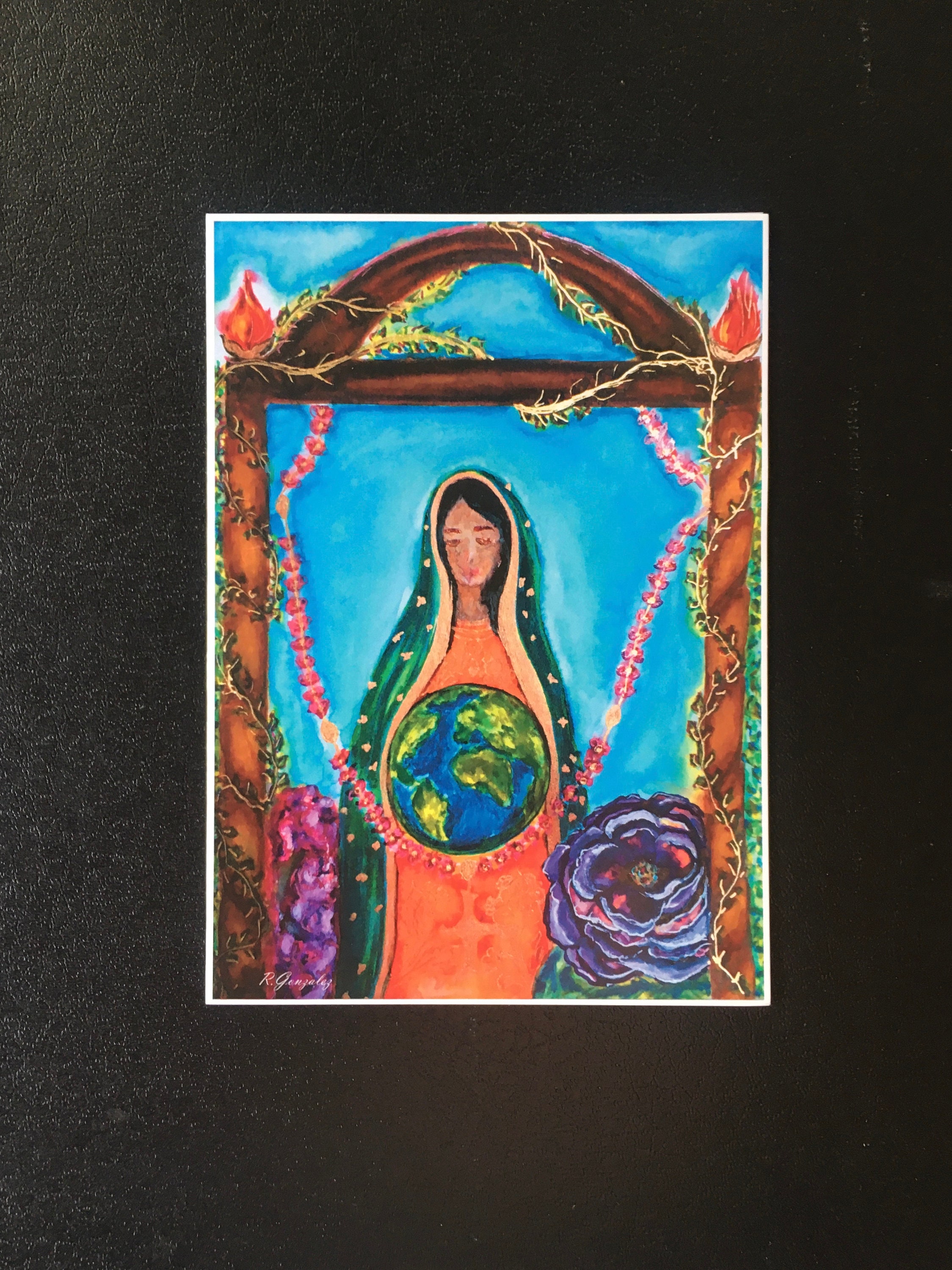 Mexican Virgin Mary Art