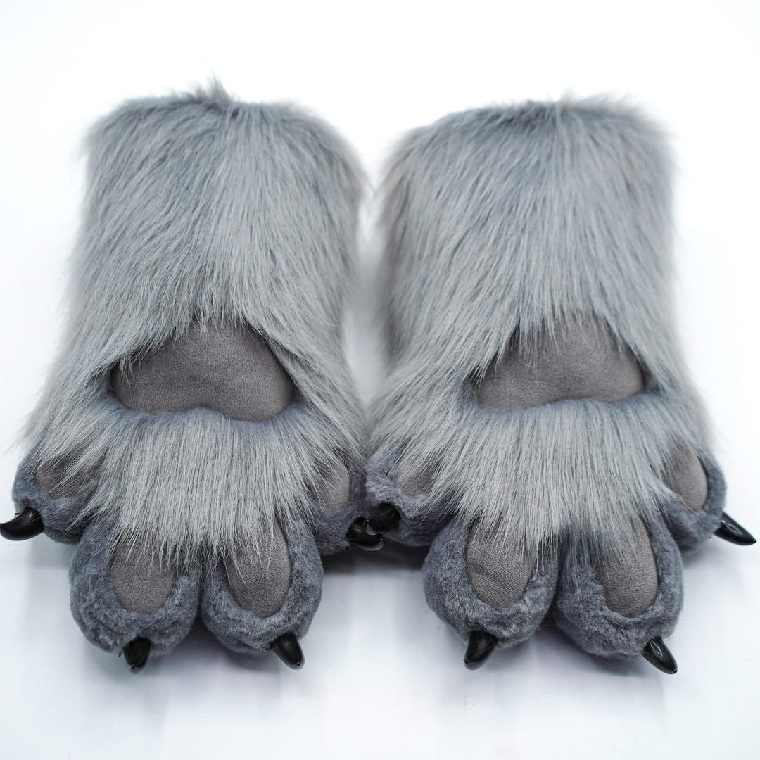 Realistic Fursuit Handpaws | Furry Convention Gloves | Cosplay Animal ...