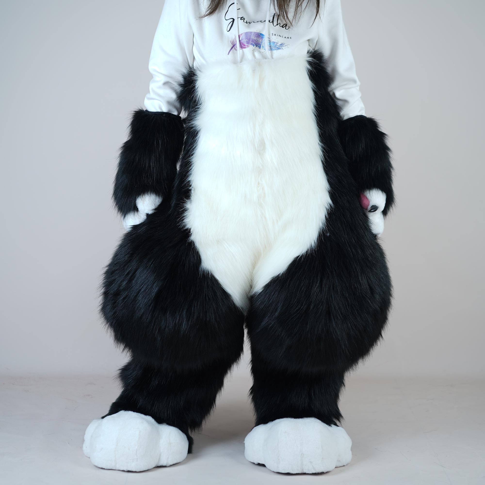 Faux Fur Character Pants - Custom Handmade Bottoms for Anime Fans, Teen ...