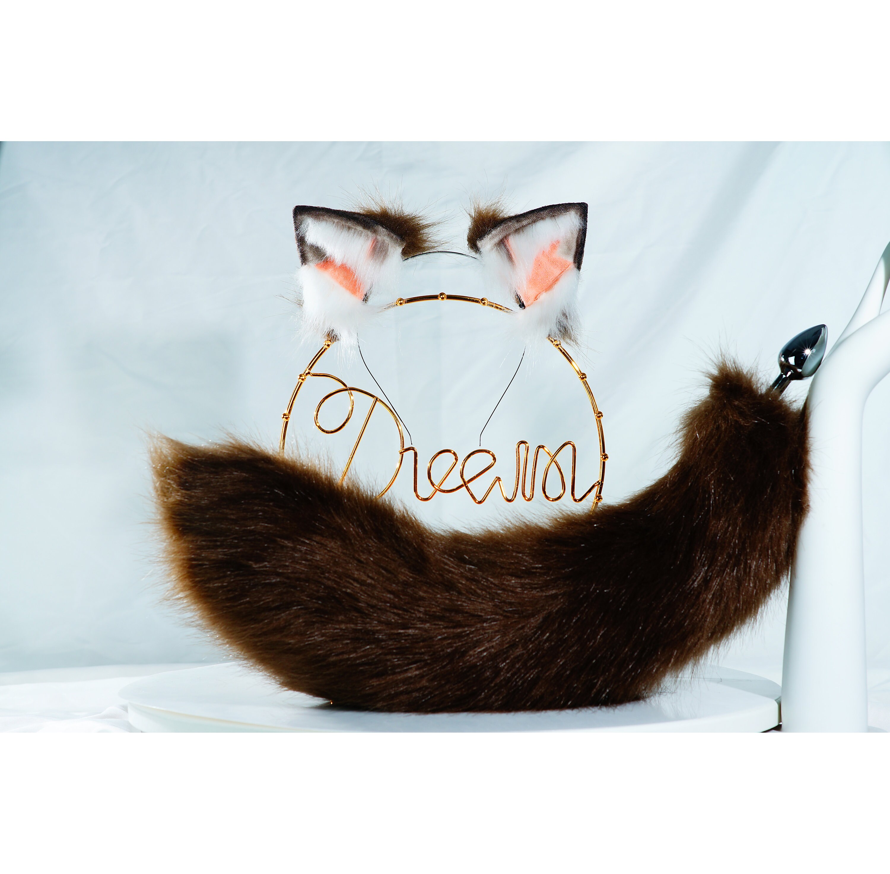 Fox Yip Combo-full Costume Set 20 Long Tail CAT Kitty - Etsy