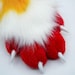 Furry Paws With Star Pattern and Colorful Style | Fluffy Fursuit ...