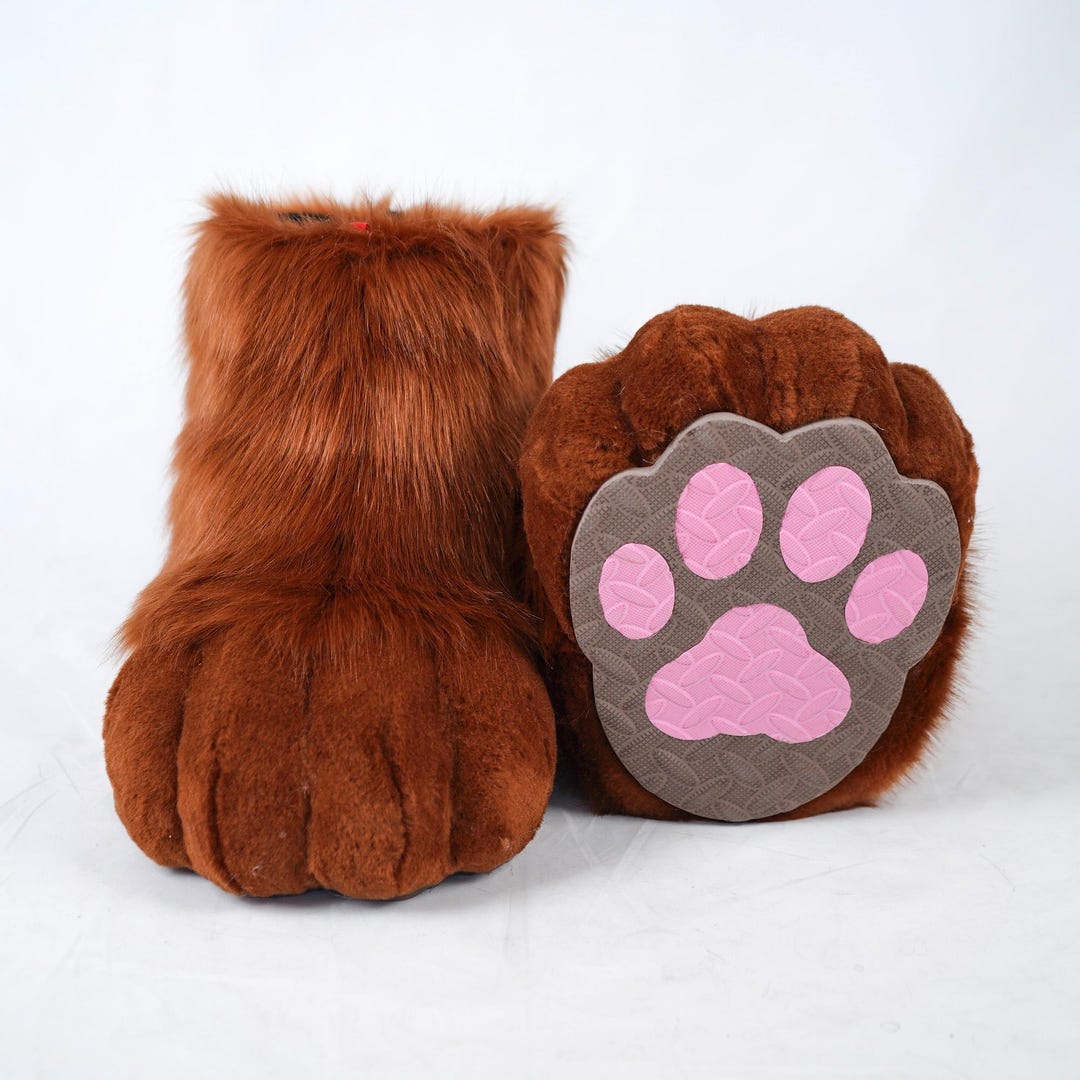 Anthro Animal Feetpaws | Handmade Fursuit Feet | Outdoor Furry Costume ...