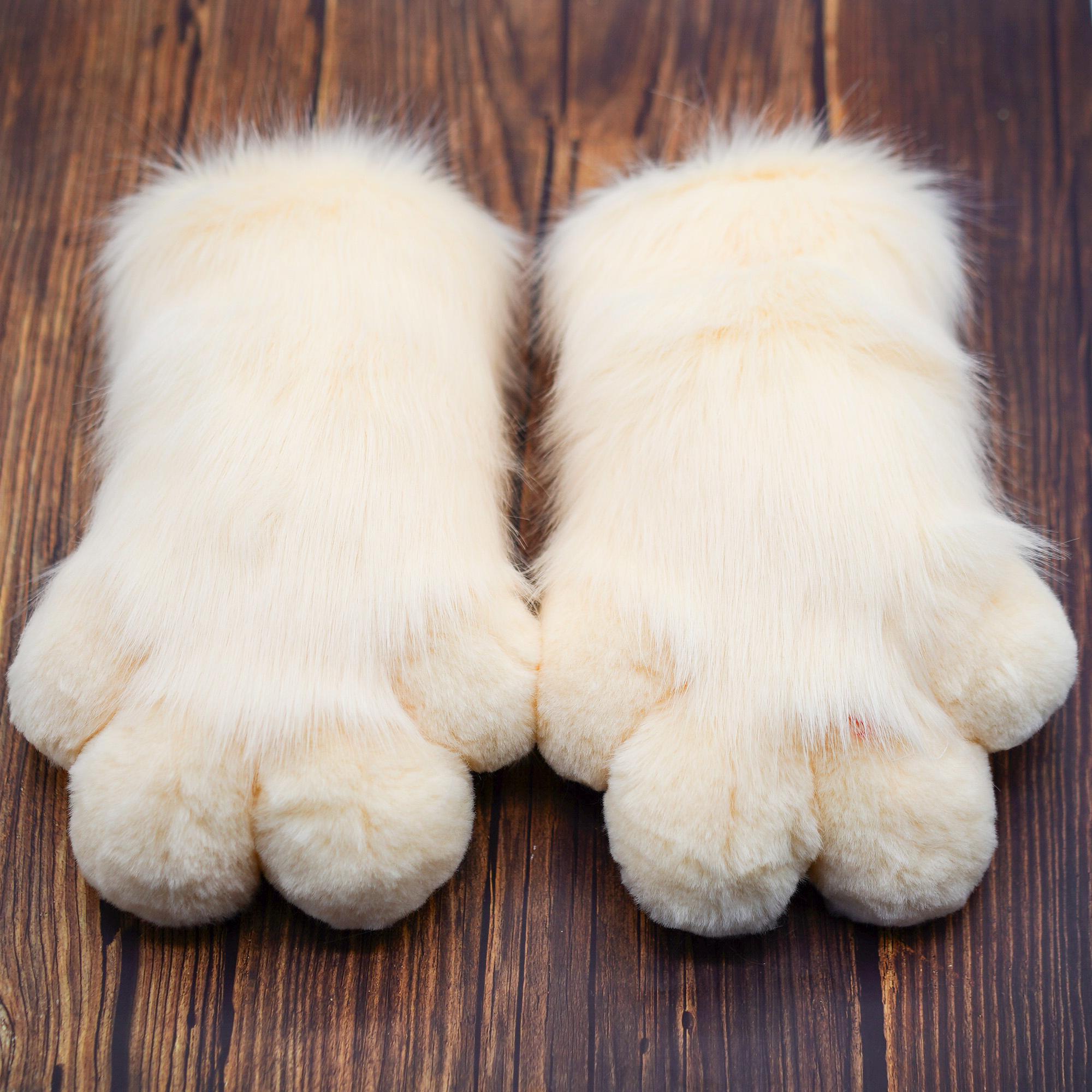 Teen Fursuit Paws |faux Fur Convention Handpaws |furry Fandom ...