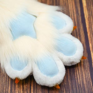 Faux Fur Handpaws | Fursuit Costume Accessories | Anime Convention ...