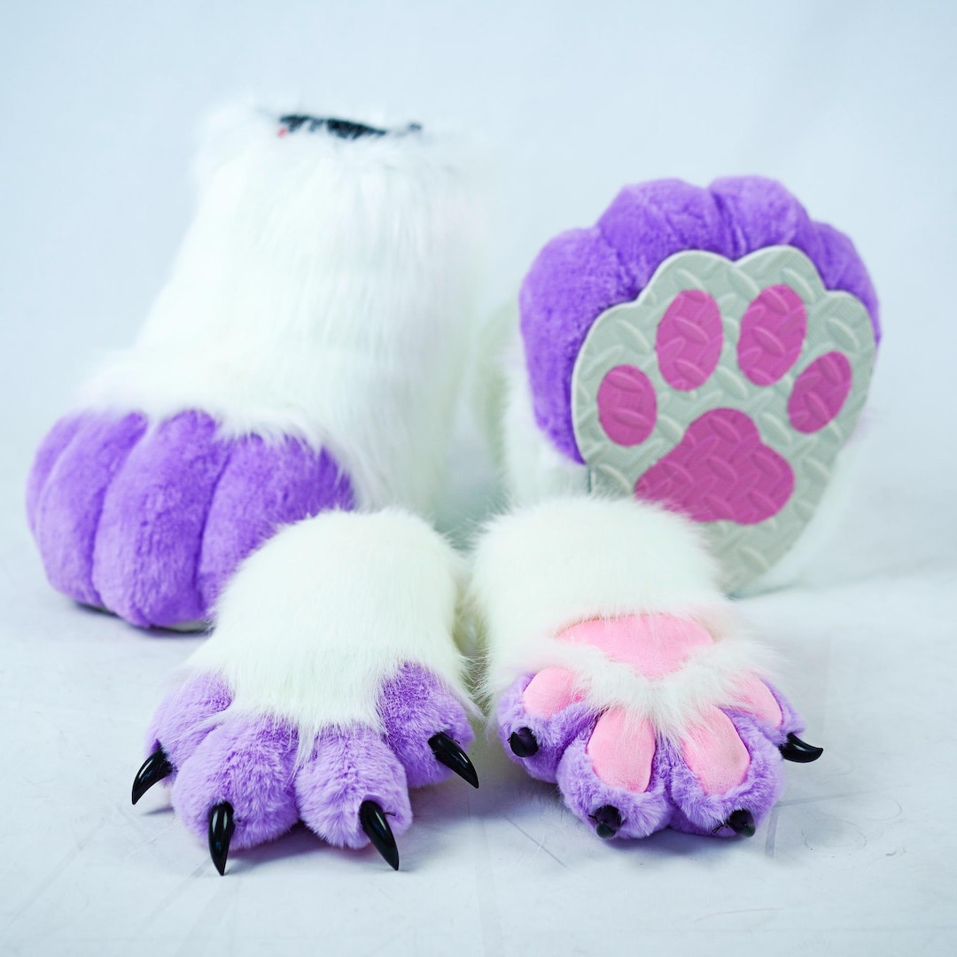 Custom Fursona Paws Bundle | Teen Furry Costume Set | Anthro Cosplay ...