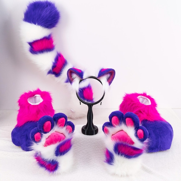 Furry Ears Paw Tail - Etsy