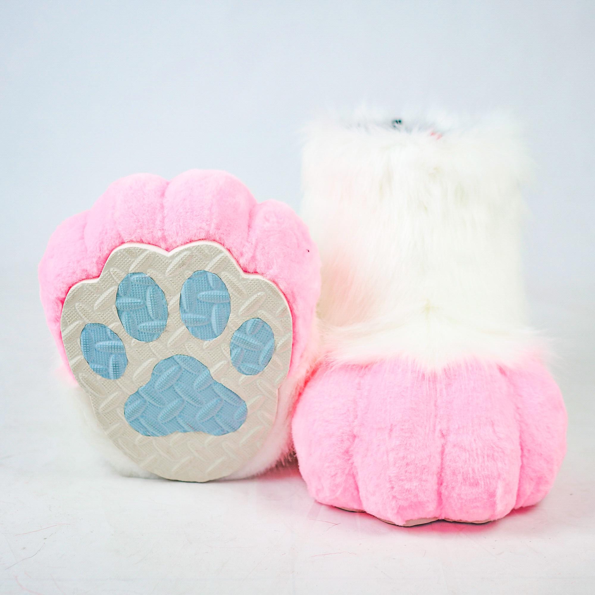 Realistic Kemono Feetpaws | Furry Convention Footwear | Outdoor Toony ...