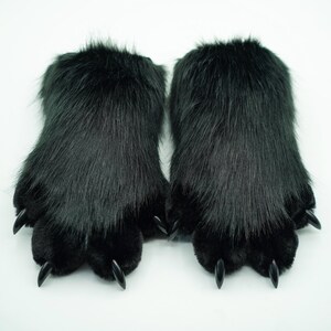Popular Furry Hand Paws | Fluffy Fursuit Partial Costume Accessories ...