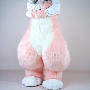 Premium Fursuit Legwear - Soft Faux Fur Pants for Furry Fandom, Anime ...