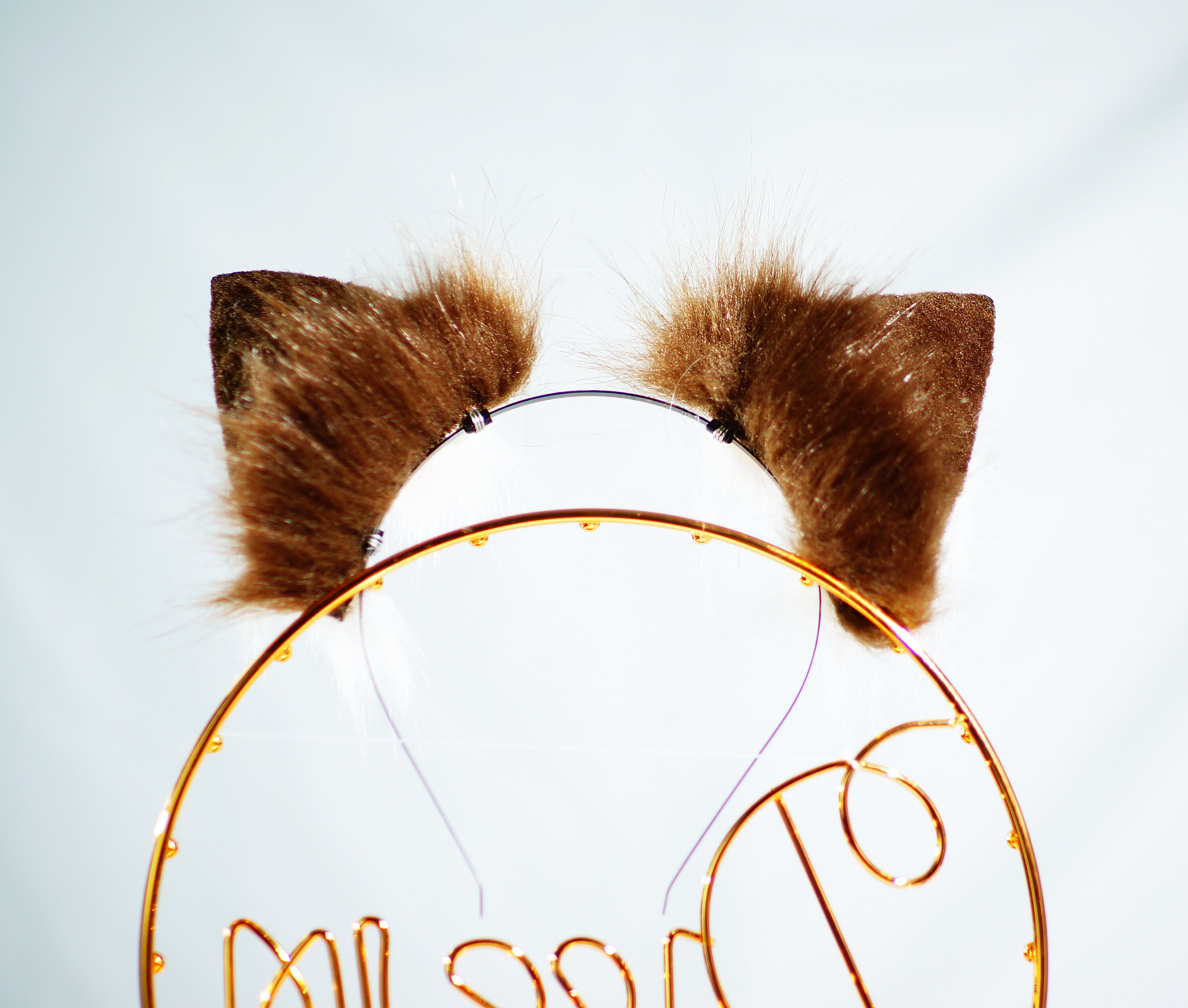 Fox Yip Combo-full Costume Set 20" Long Tail CAT Kitty Fox Ears ...