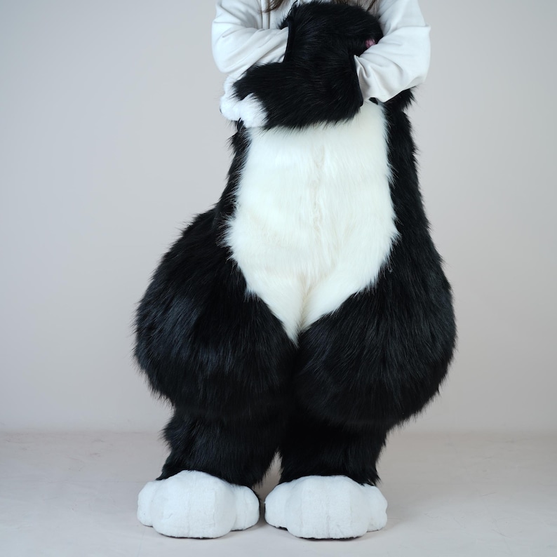 Faux Fur Character Pants - Custom Handmade Bottoms for Anime Fans, Teen ...