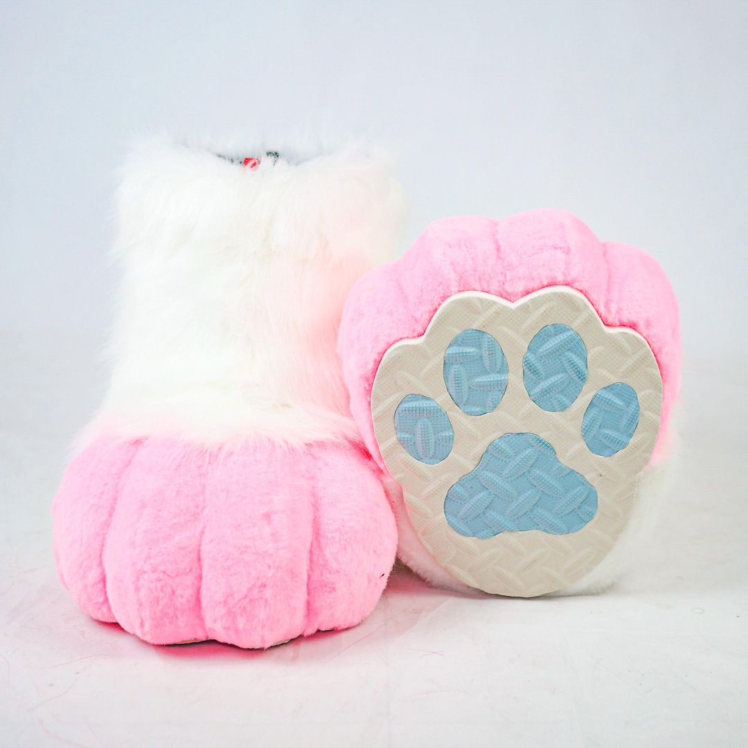 Realistic Kemono Feetpaws | Furry Convention Footwear | Outdoor Toony ...