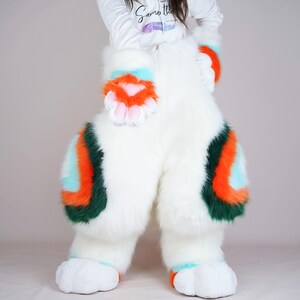 Faux Fur Fursuit Bottoms - Custom Animal Costume Pants for Furcon ...