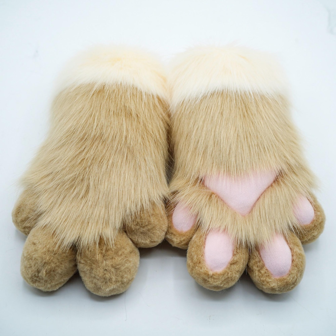 Professional Fursuit Handpaws | High-quality Faux Fur Performance ...