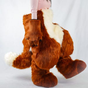 Handcrafted Fursuit Bottoms - Realistic Faux Fur Pants for Furry ...