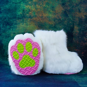 Fursuit Foot, Feet Paws, Halloween Gift for Kids, Kemono Toony Kigurumi ...