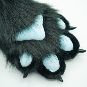 Popular Furry Hand Paws | Fluffy Fursuit Partial Costume Accessories ...