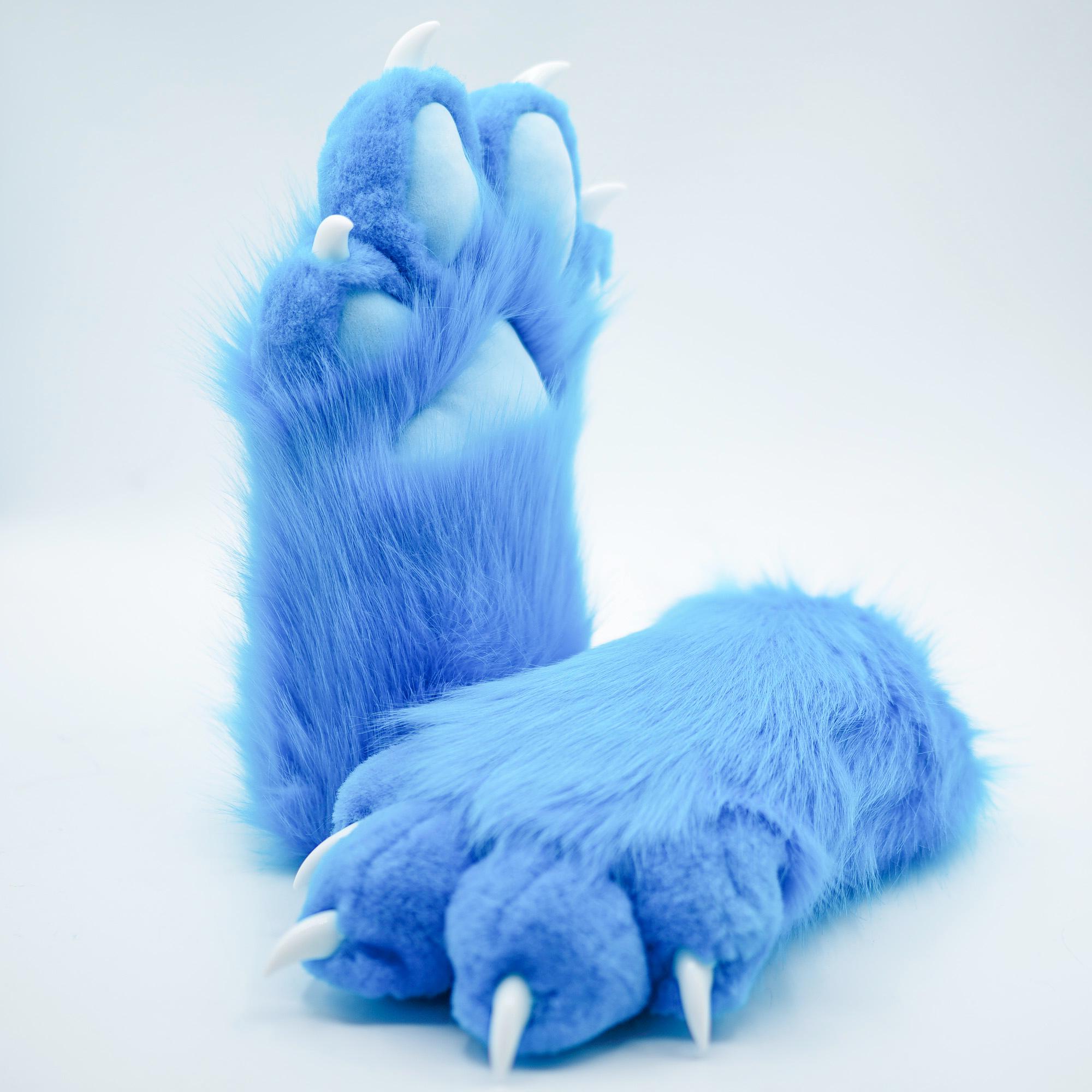 Cute Fursuit Paws With 4 Fingers, Cheap Cat Gloves, Custom Fursuit ...