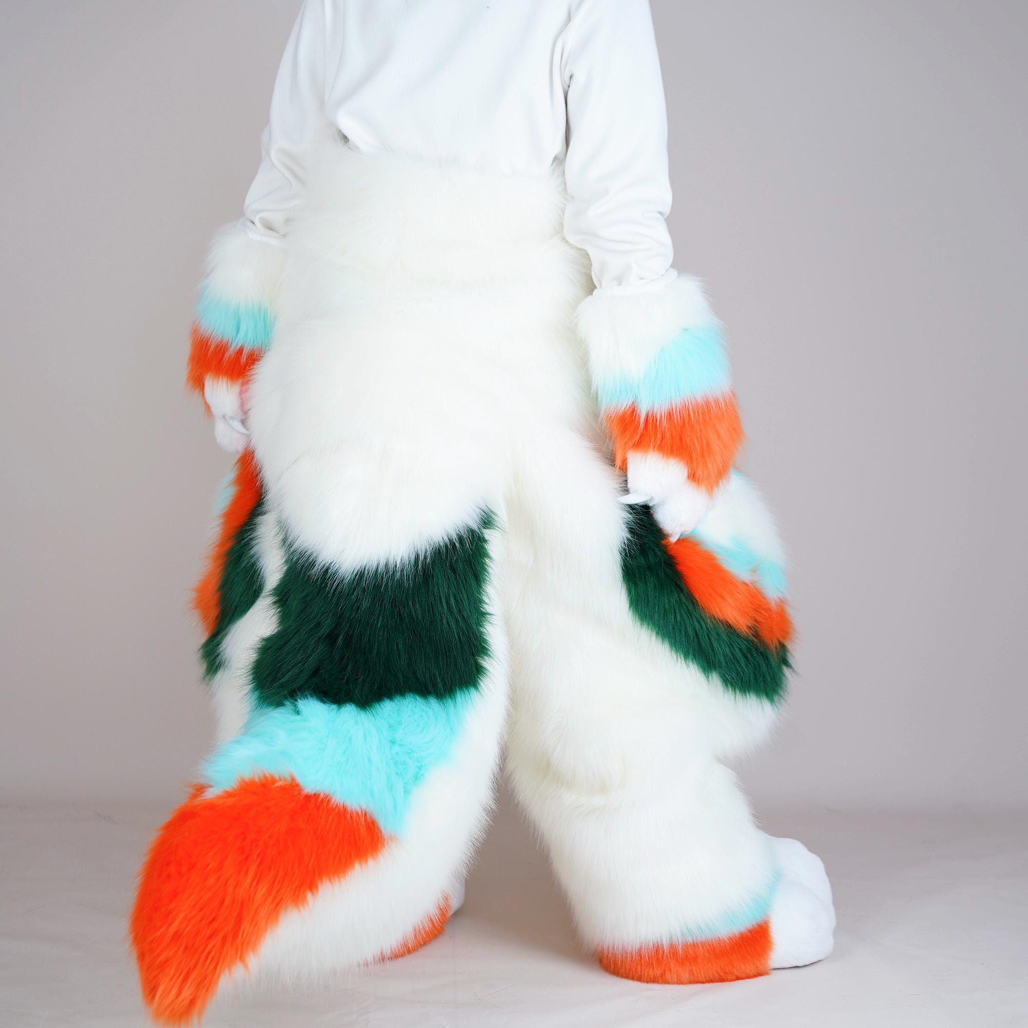 Faux Fur Fursuit Bottoms - Custom Animal Costume Pants for Furcon ...
