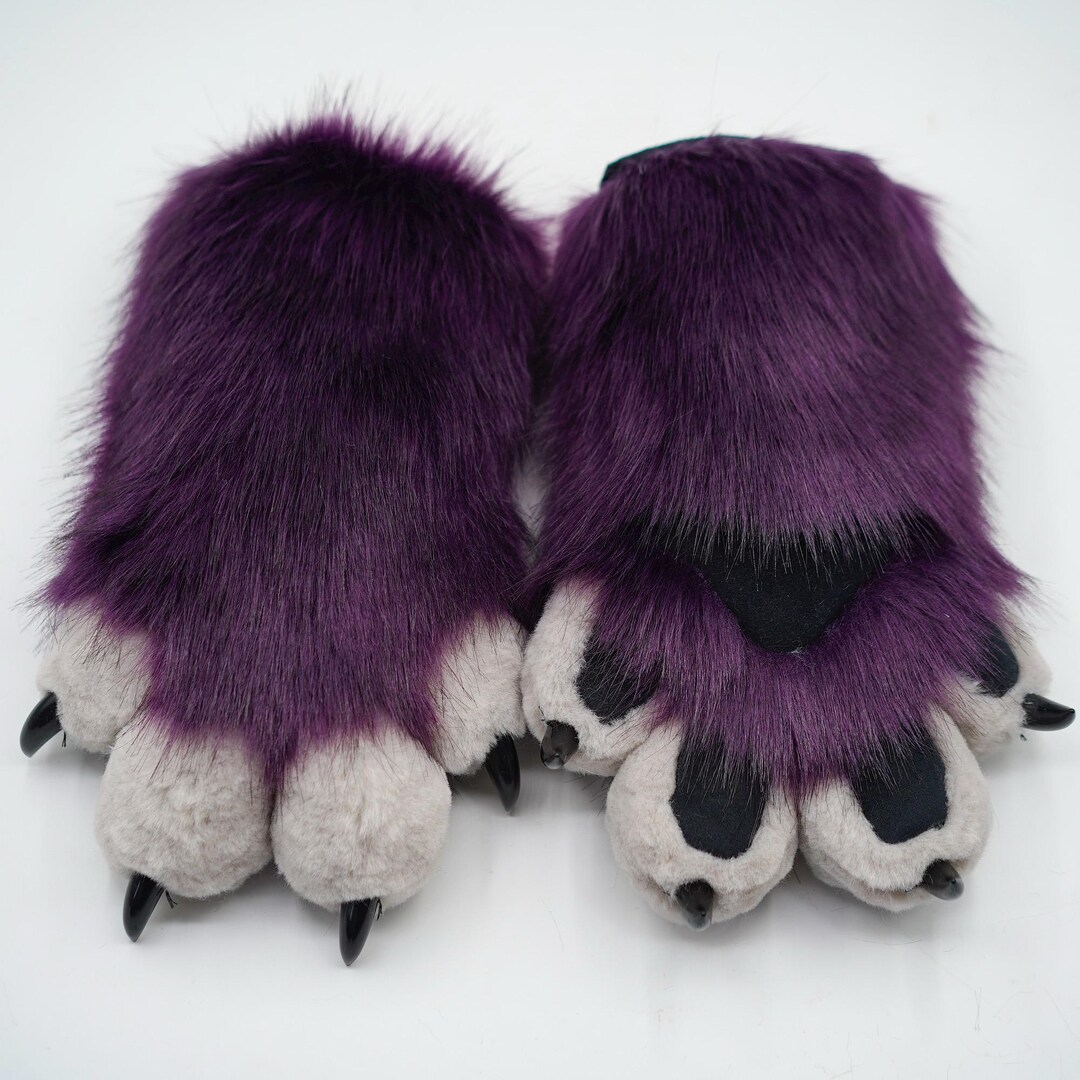 Custom Fursuit Handpaws | Faux Fur Paws for LARP | Teenager Cosplay ...