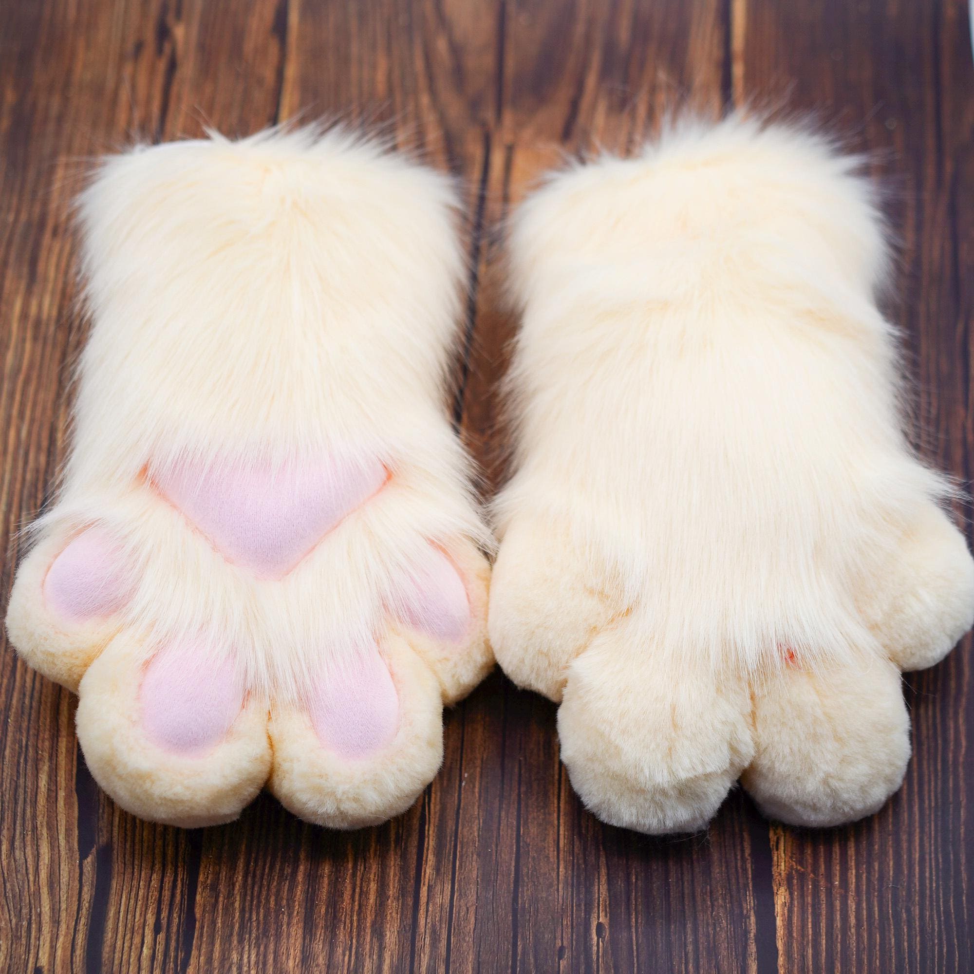 Teen Fursuit Paws |faux Fur Convention Handpaws |furry Fandom ...