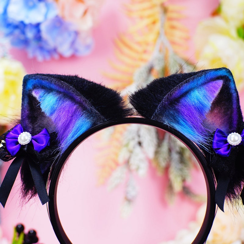 Cat Ear Headband - Etsy