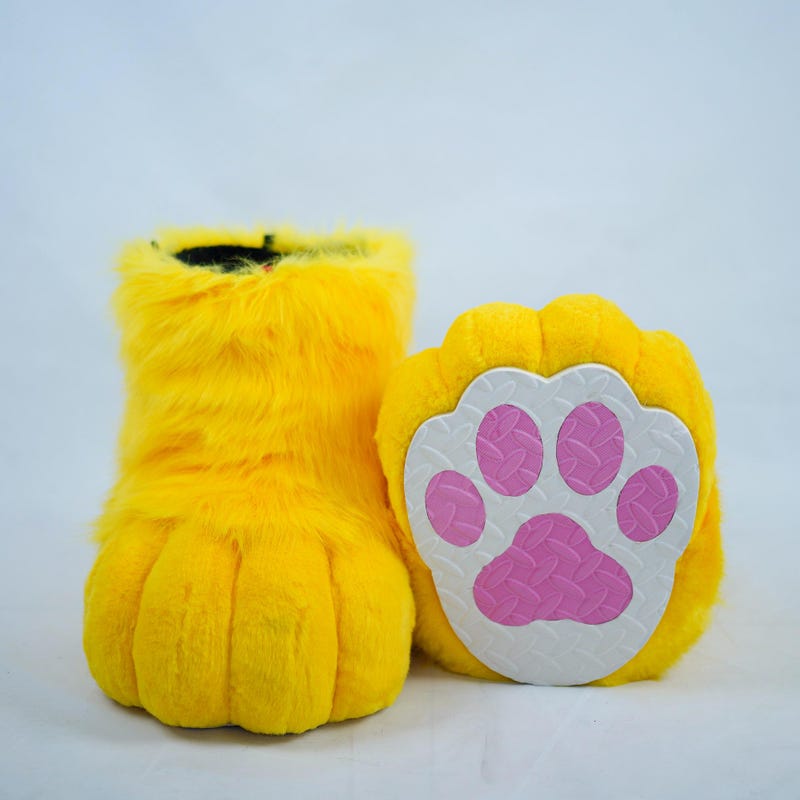 Furry Feet Paws - Etsy