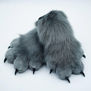 Fursuit Furry Paws Made From Faux Fur - Premade Fursuit Paws for Your ...