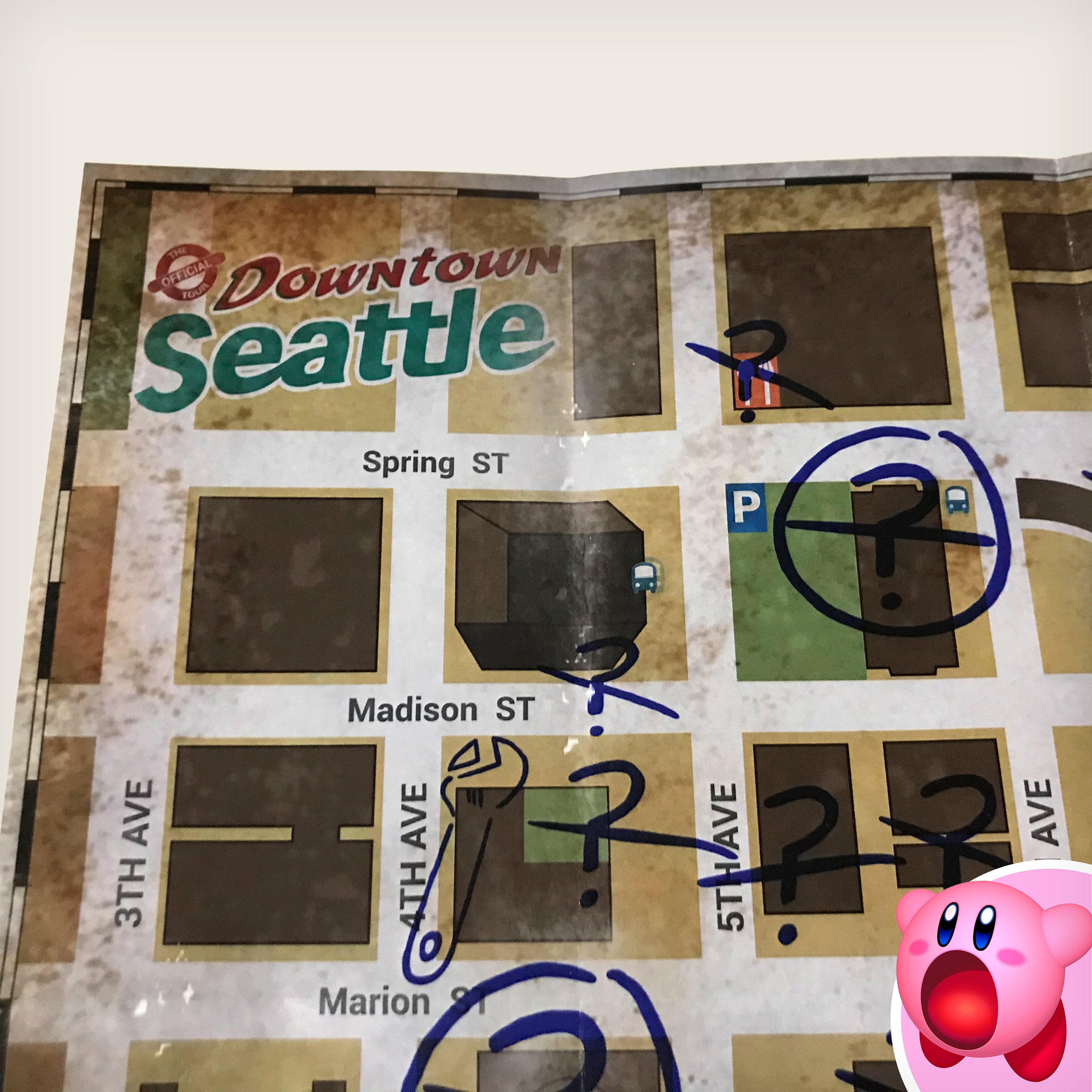 Ellie's SEATTLE MAP The Last of Us Part II high quality | Etsy