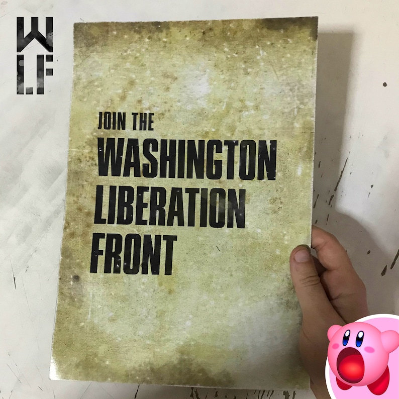 WOLVES FLYER W.L.F The Last of Us Part II high quality - Etsy México