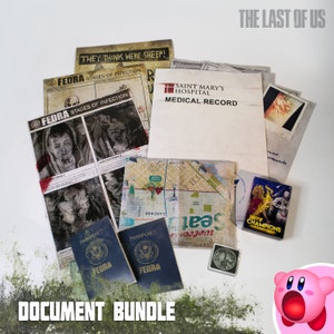 DOCUMENT BUNDLE the Last of Us Part II, New New Fanmade - Etsy