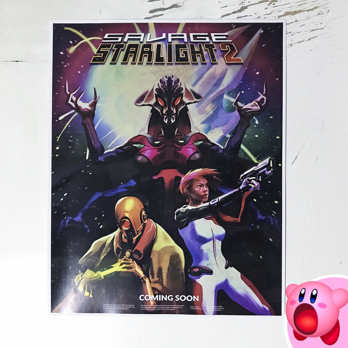 Two SAVAGE STARLIGHT POSTERS From the Last of Us / Uncharted 4 - Etsy